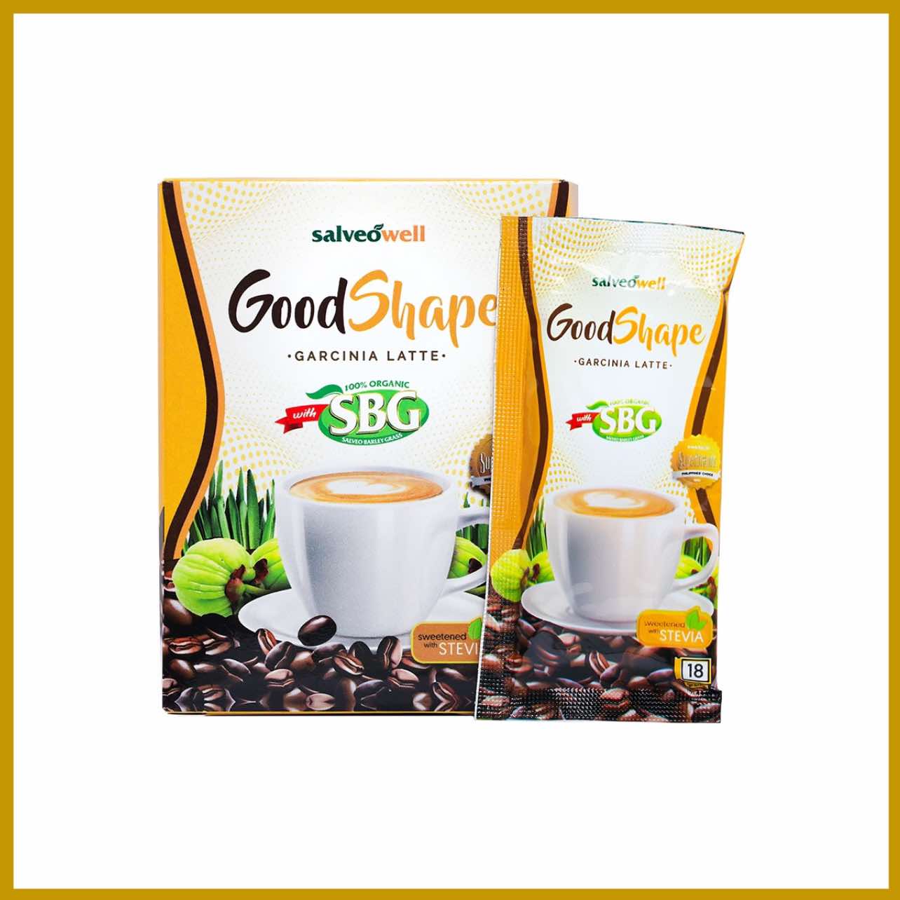 GoodShape Skinny Latte Coffee - Slimming coffee – Salveo Barley PH